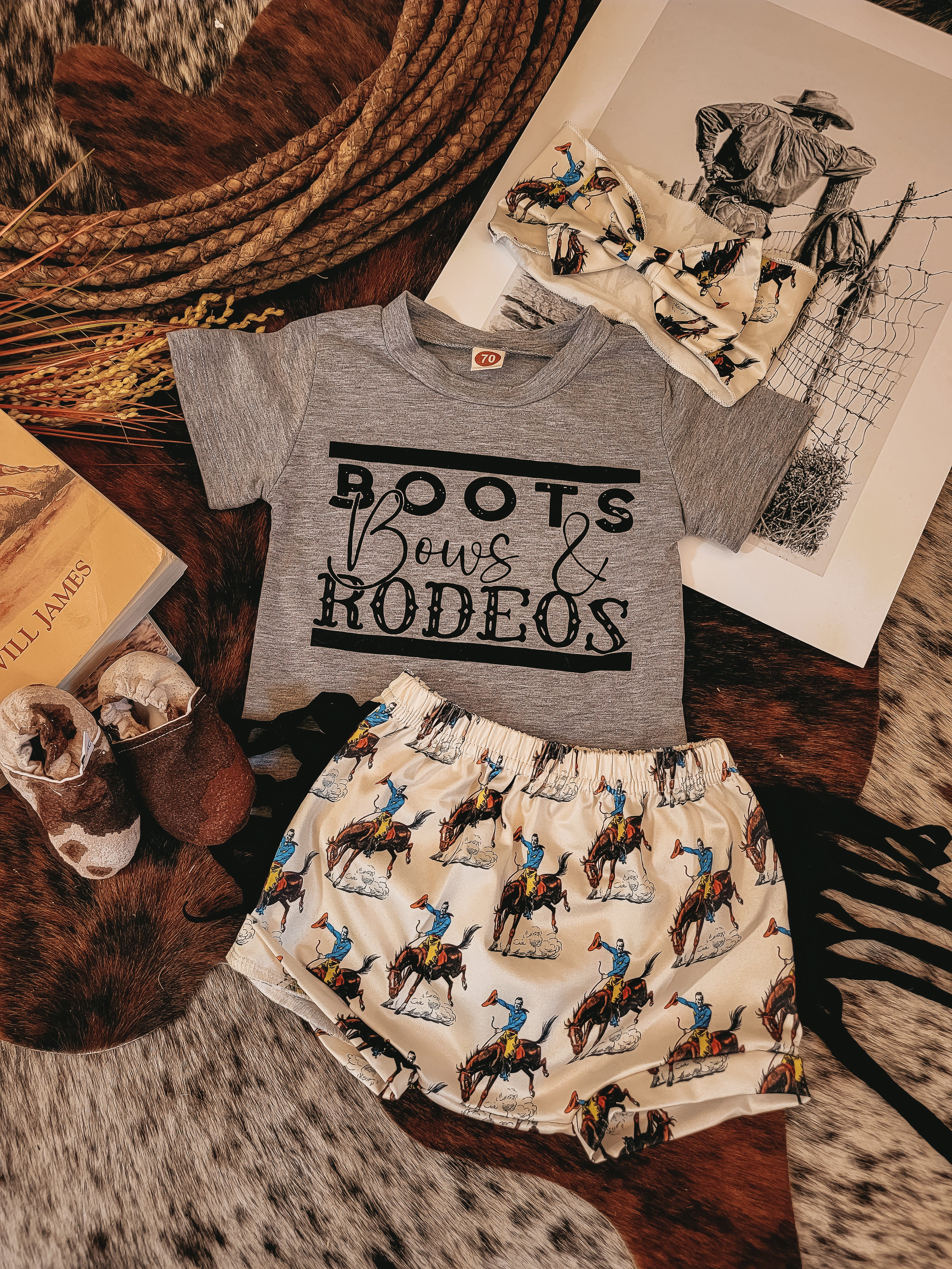 Boots Bows & Rodeos Set – Ranchy Riatas Boutique