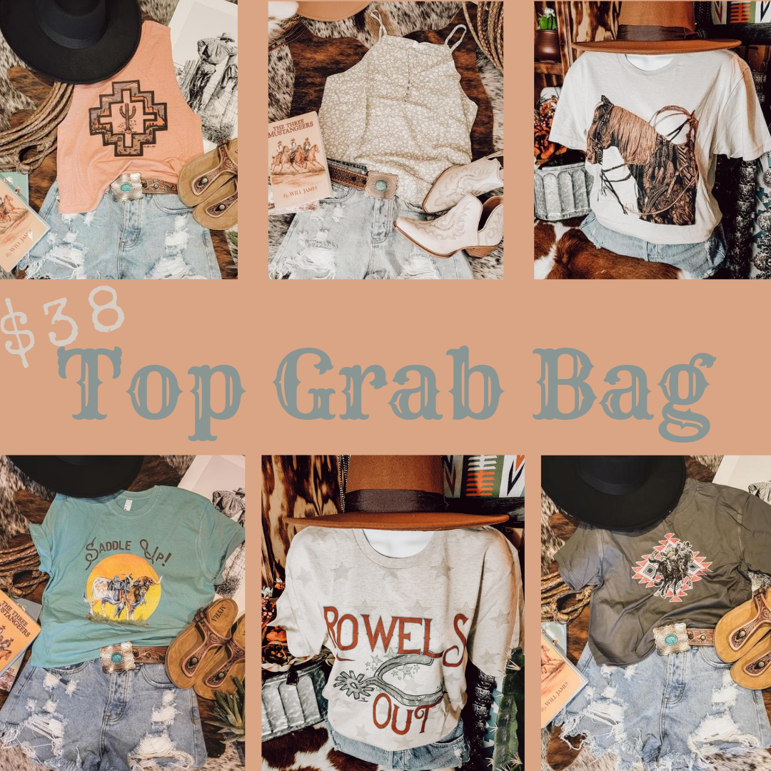 Graphic Grab Bags – Ranchy Riatas Boutique